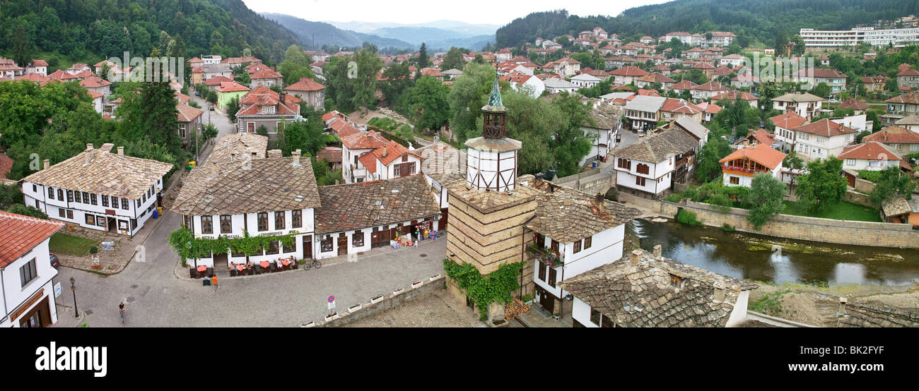Aerial view of Tryavna Stock Photo - Alamy