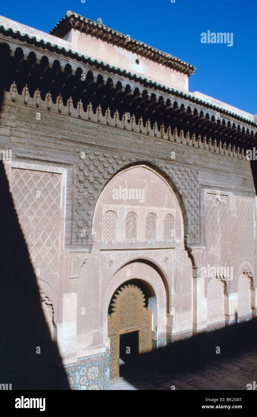 Ben Youssef Madrasa, Marakesh, Morroco Stock Photo - Alamy