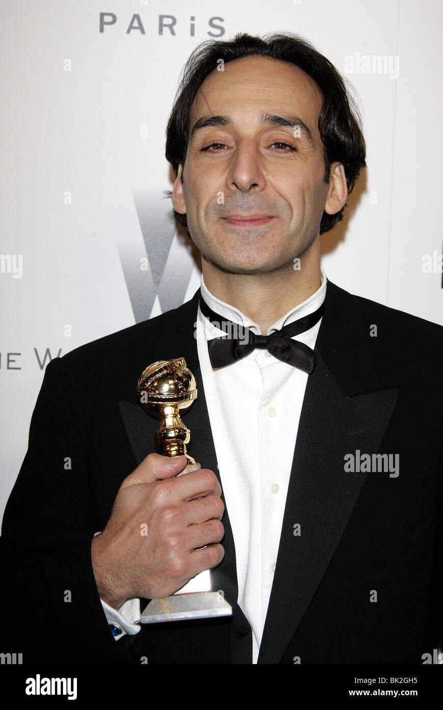 Alexandre desplat golden globe hi-res stock photography and images - Alamy