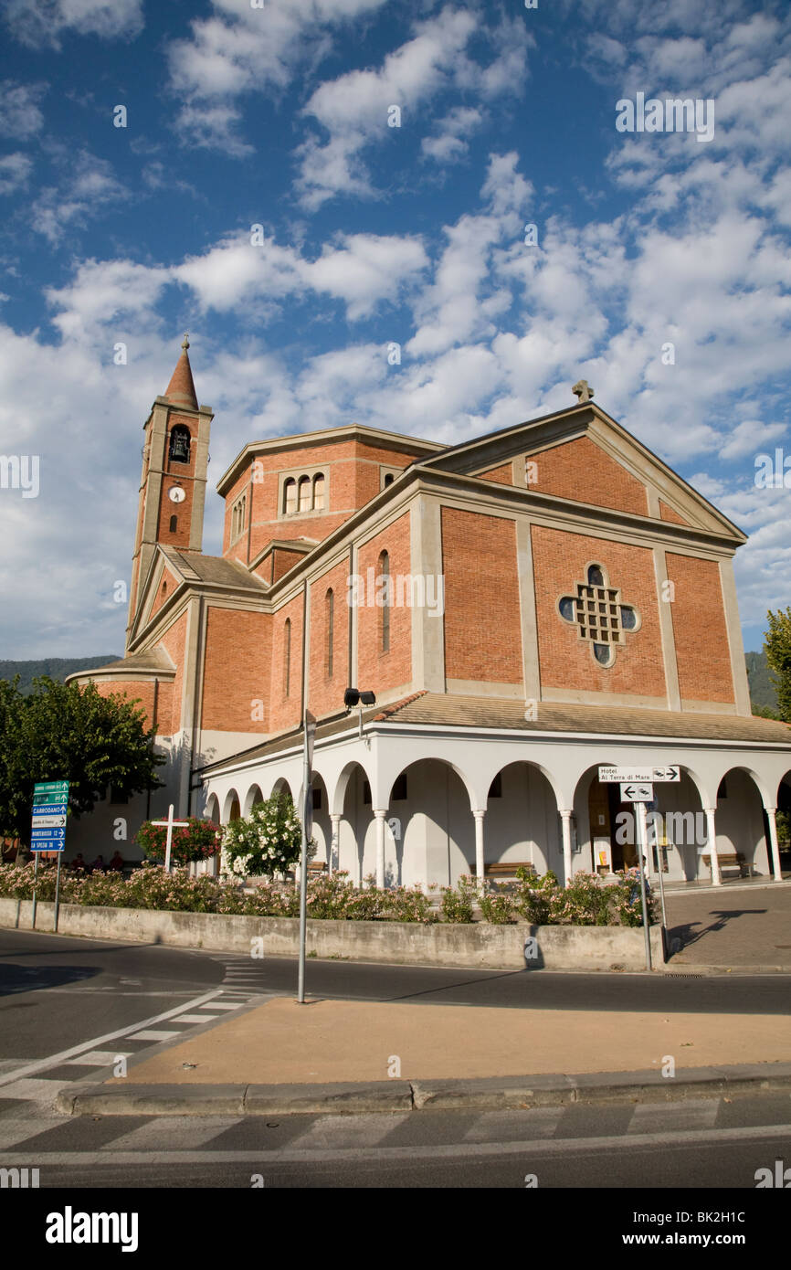 Church in Levanto, Liguria, Italy Stock Photo - Alamy