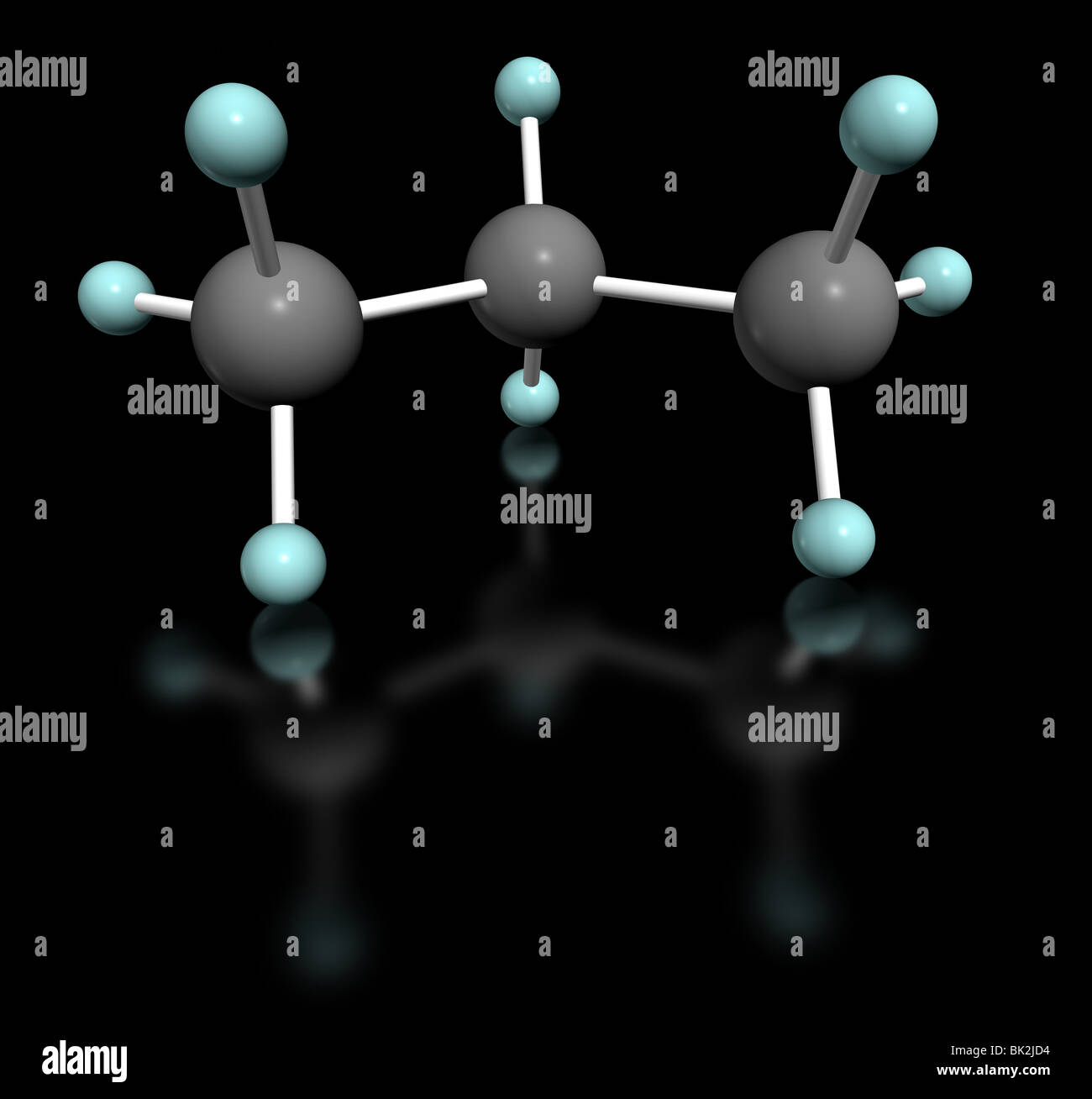 Propane molecule hi-res stock photography and images - Alamy