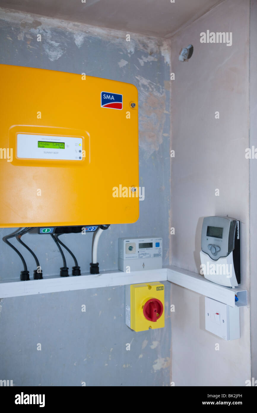 Control panels for solar voltaic electricity generating panels and ...