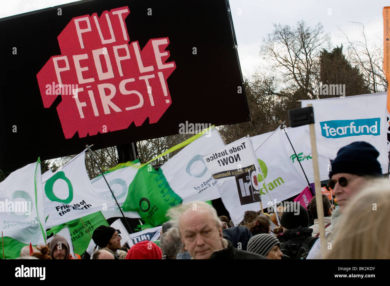 Unions, charities, lobby groups and aid organisations join together for ...