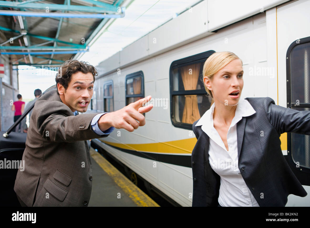 Traveling by train Stock Photo - Alamy