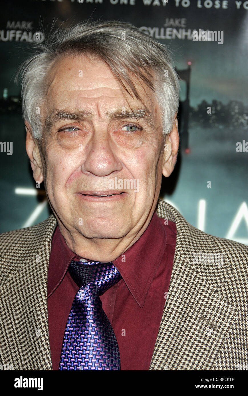 PHILIP BAKER HALL ZODIAC PREMIERE HOLLYWOOD LOS ANGELES USA 01 March ...