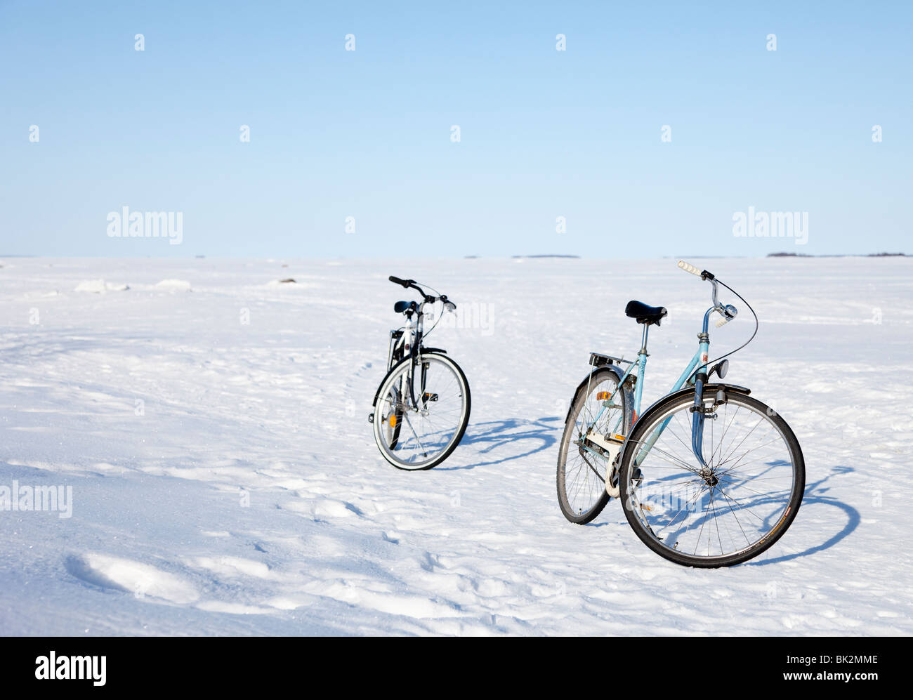 Ice bicycles hi-res stock photography and images - Alamy