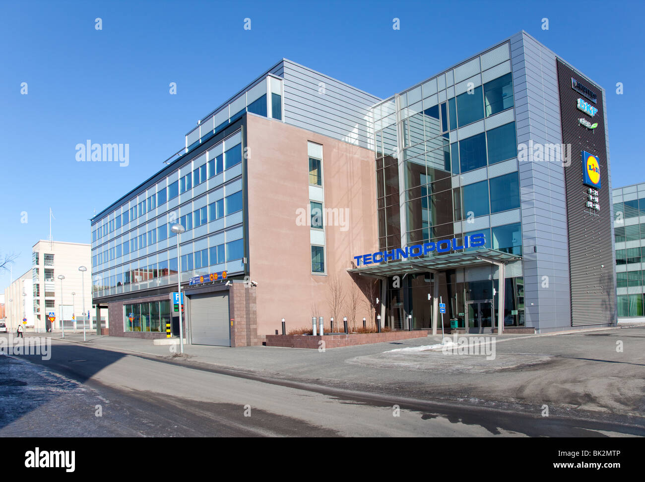 Technopolis building at Sepänkatu Oulu Finland Stock Photo - Alamy