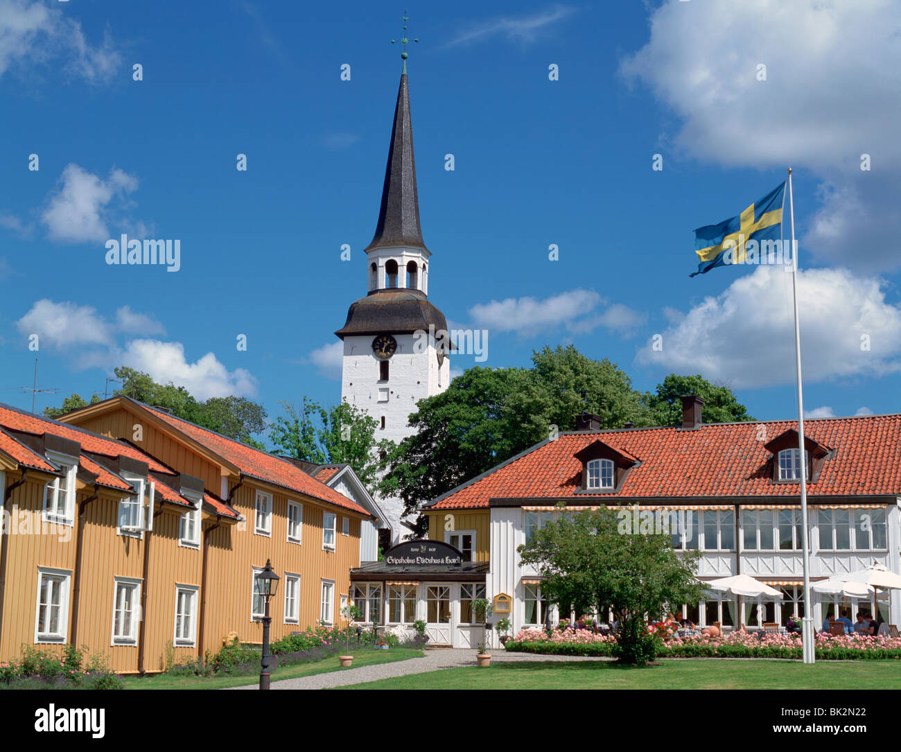 Gripsholm Vardshus and Hotel, Sweden's oldest inn, Mariefred ...