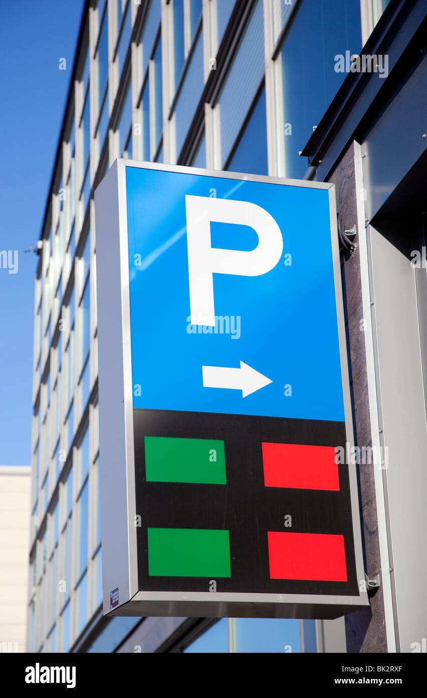 Pictogram in car park hi-res stock photography and images - Alamy