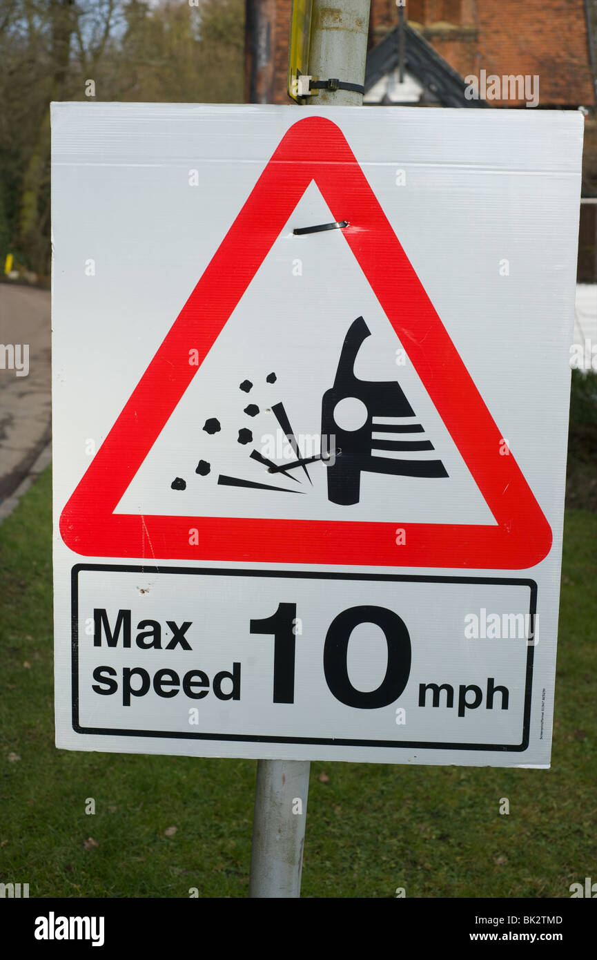 Max Speed 10mph Stock Photo - Alamy