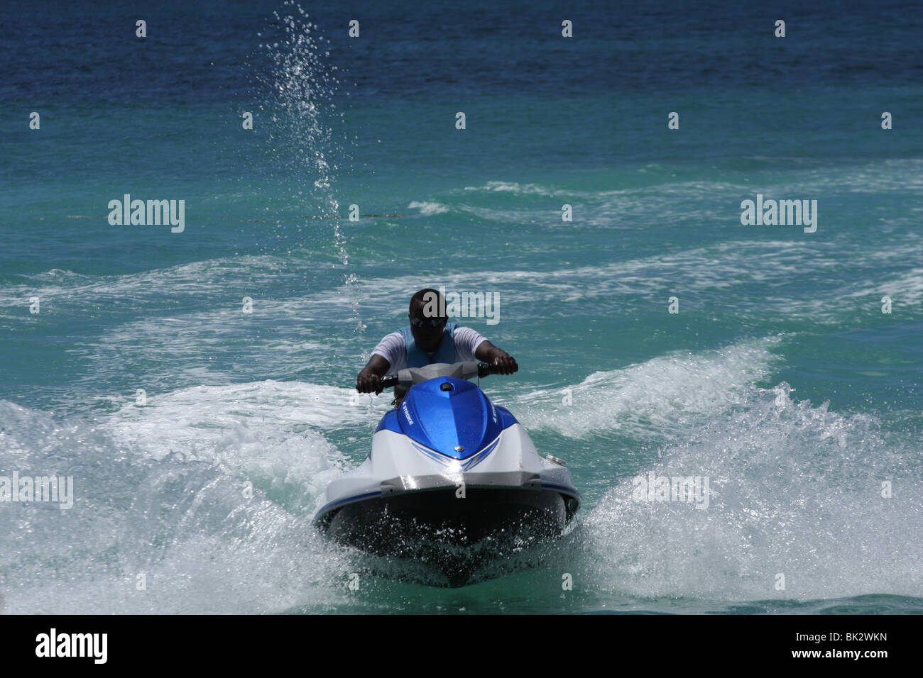 water scooter in Tobago Stock Photo - Alamy