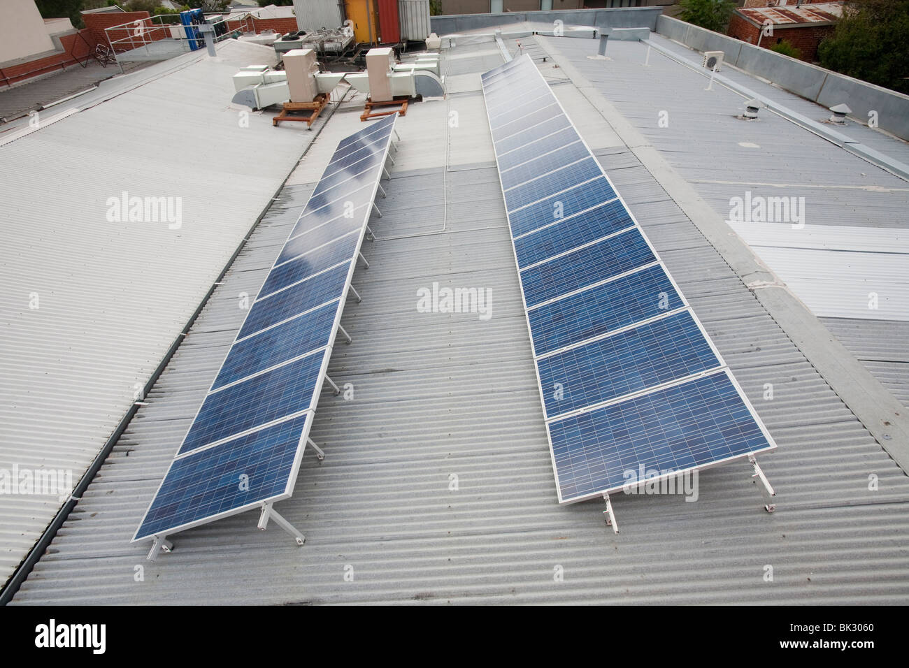 Solar panels on the roof, power the Super AIG Supermarket in Hawthorn ...