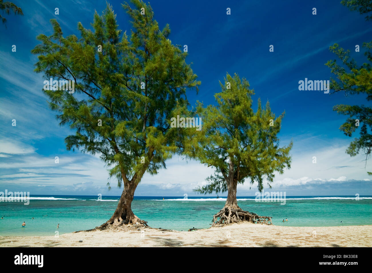THE HERMITAGE BEACH, REUNION ISLAND Stock Photo - Alamy