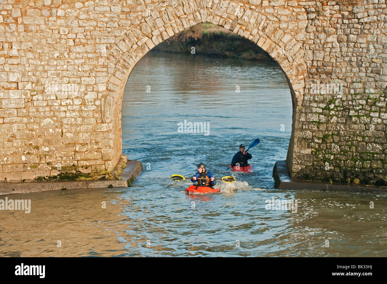 Kayak kent river uk hi-res stock photography and images - Alamy