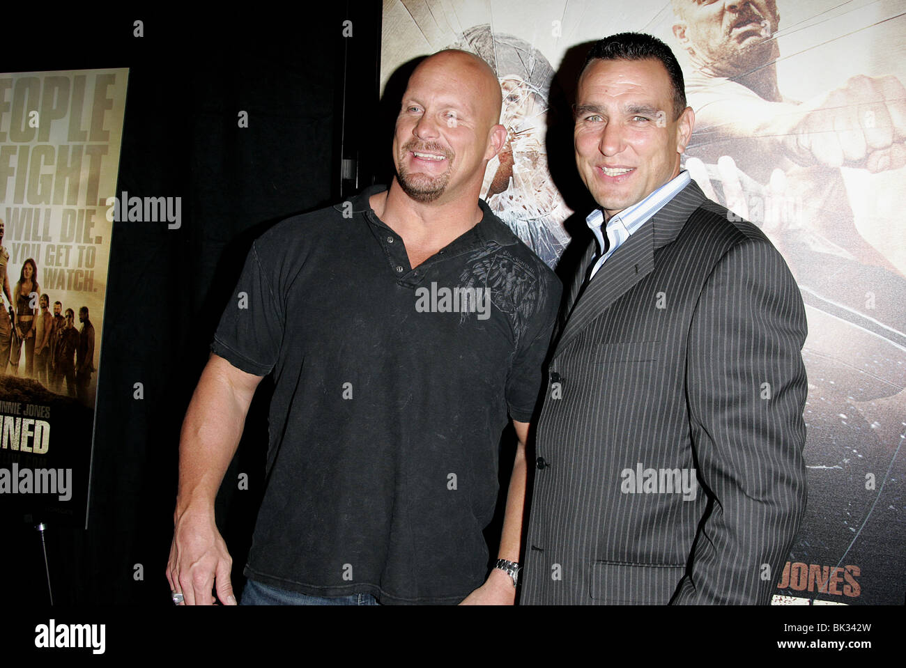 Vinnie jones steve austin condemned hi-res stock photography and images ...