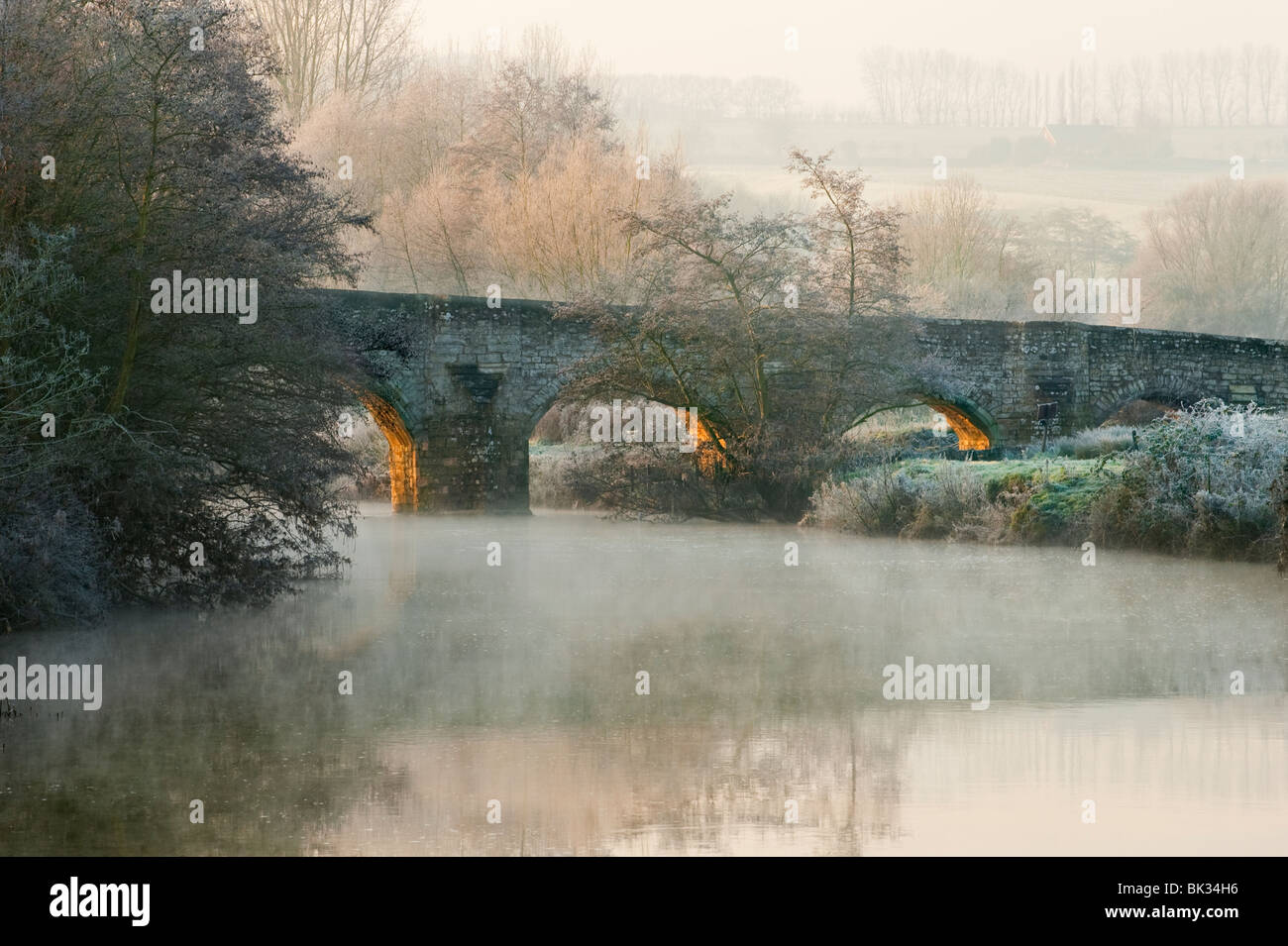 Teston Bridge Country Park, Kent, UK Stock Photo - Alamy