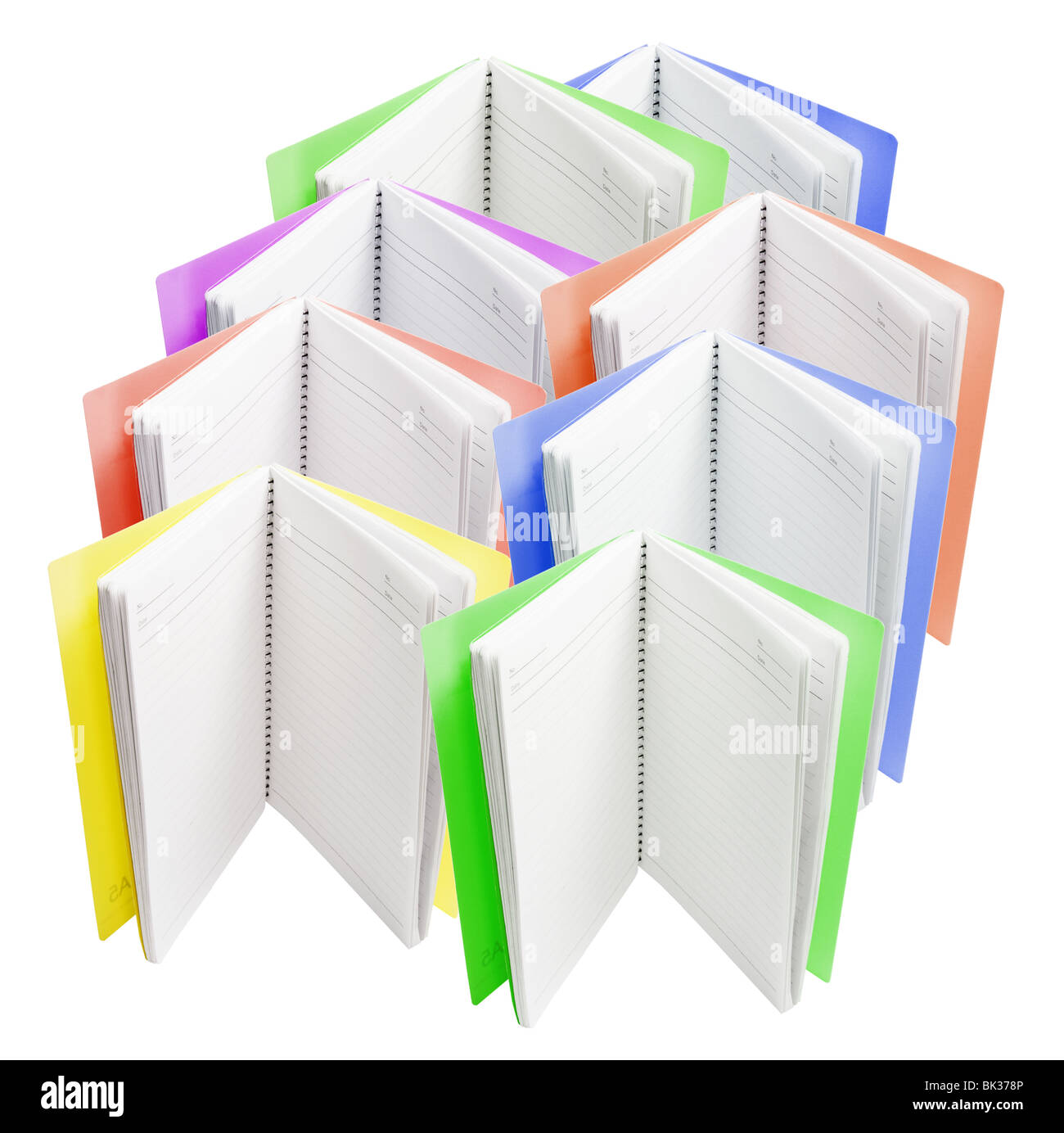 Notepads colour hi-res stock photography and images - Alamy