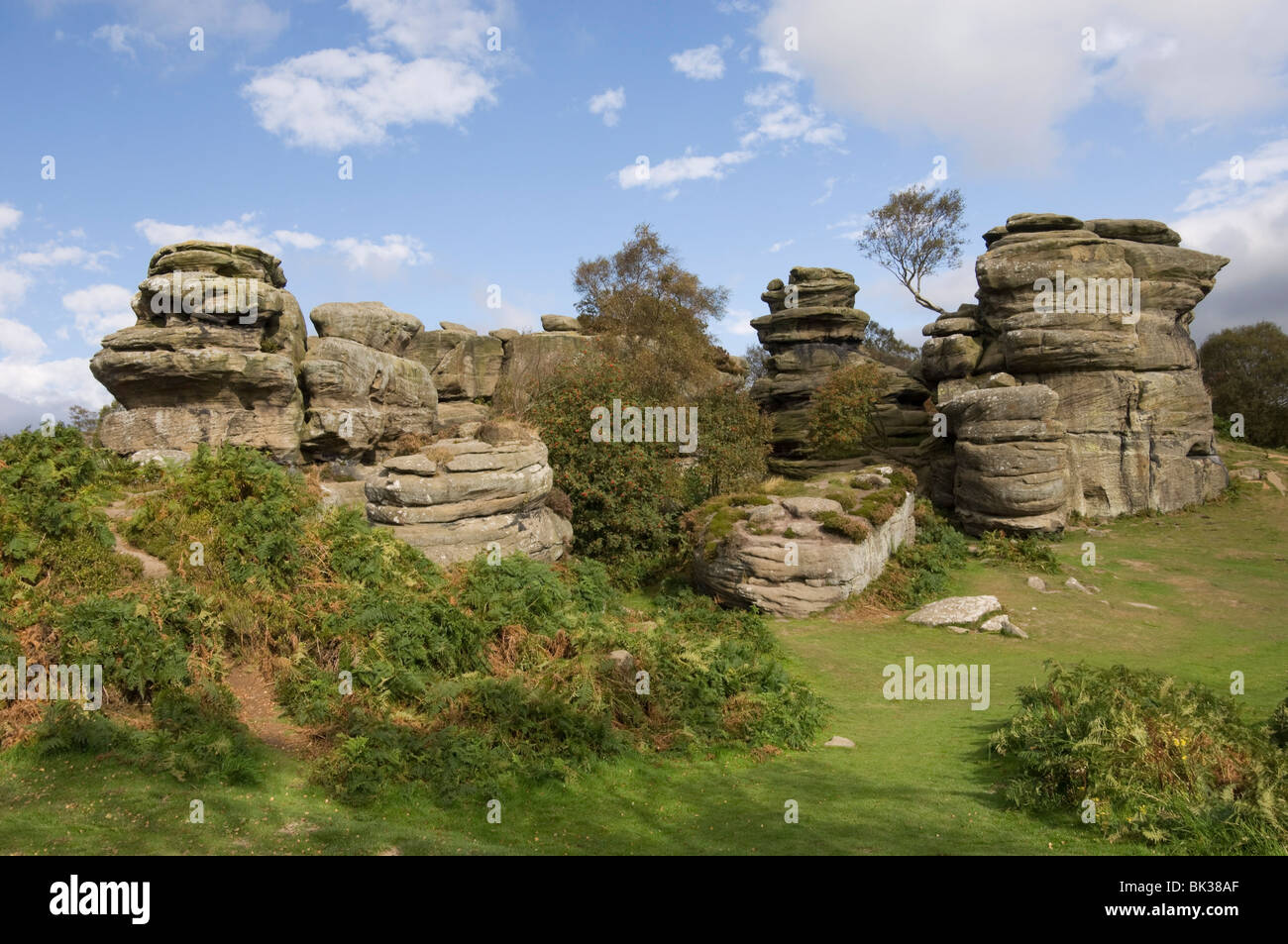 Brimham rocks image hi-res stock photography and images - Alamy