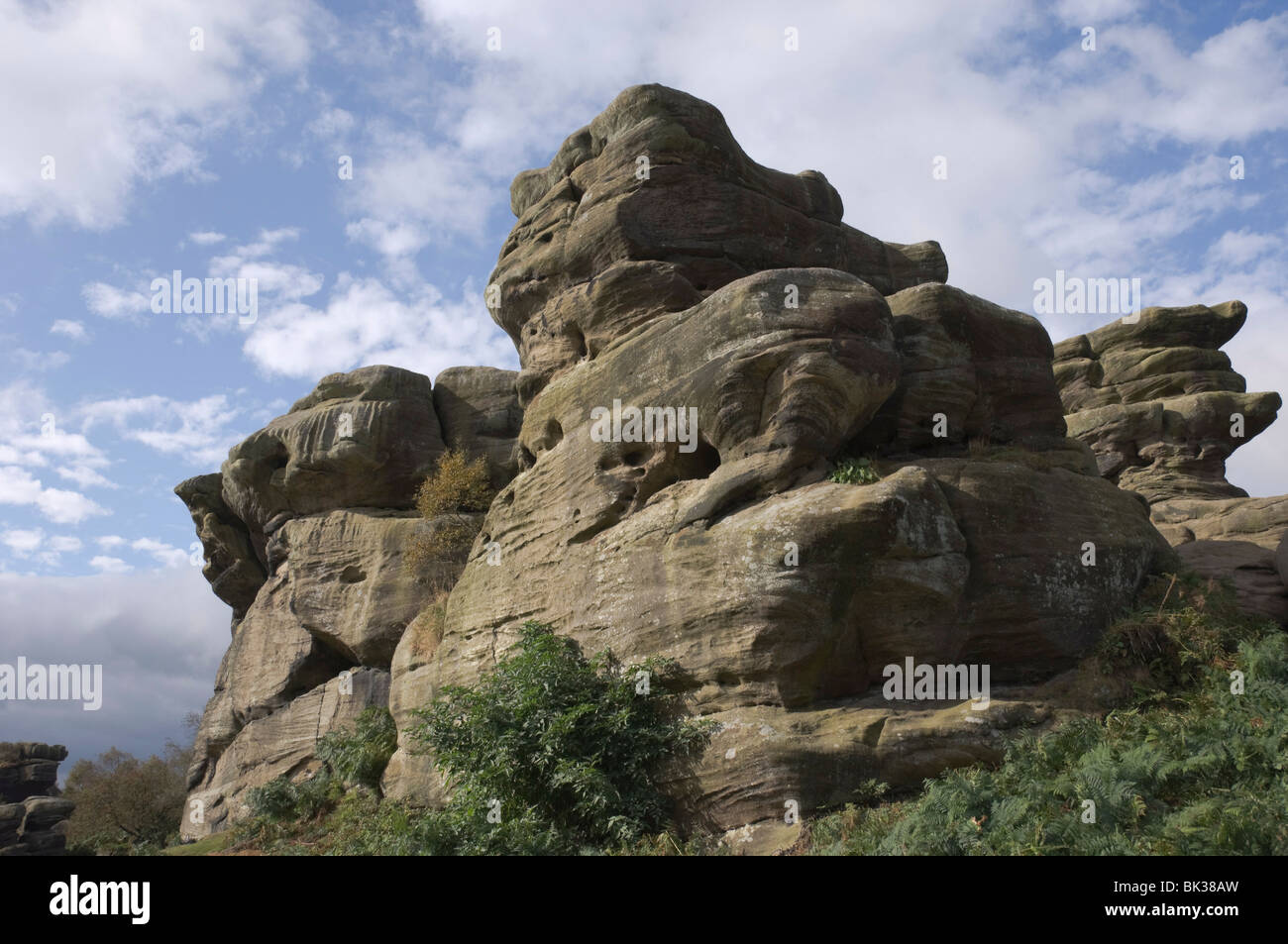 Brimham Rocks, Brimham Moor, near Ripon, North Yorkshire, England ...