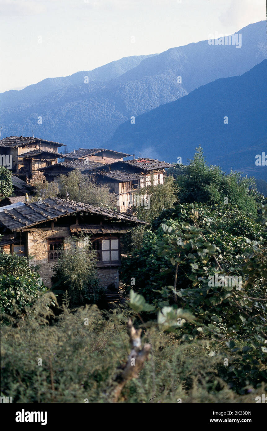 Bhutanese villages hi-res stock photography and images - Alamy