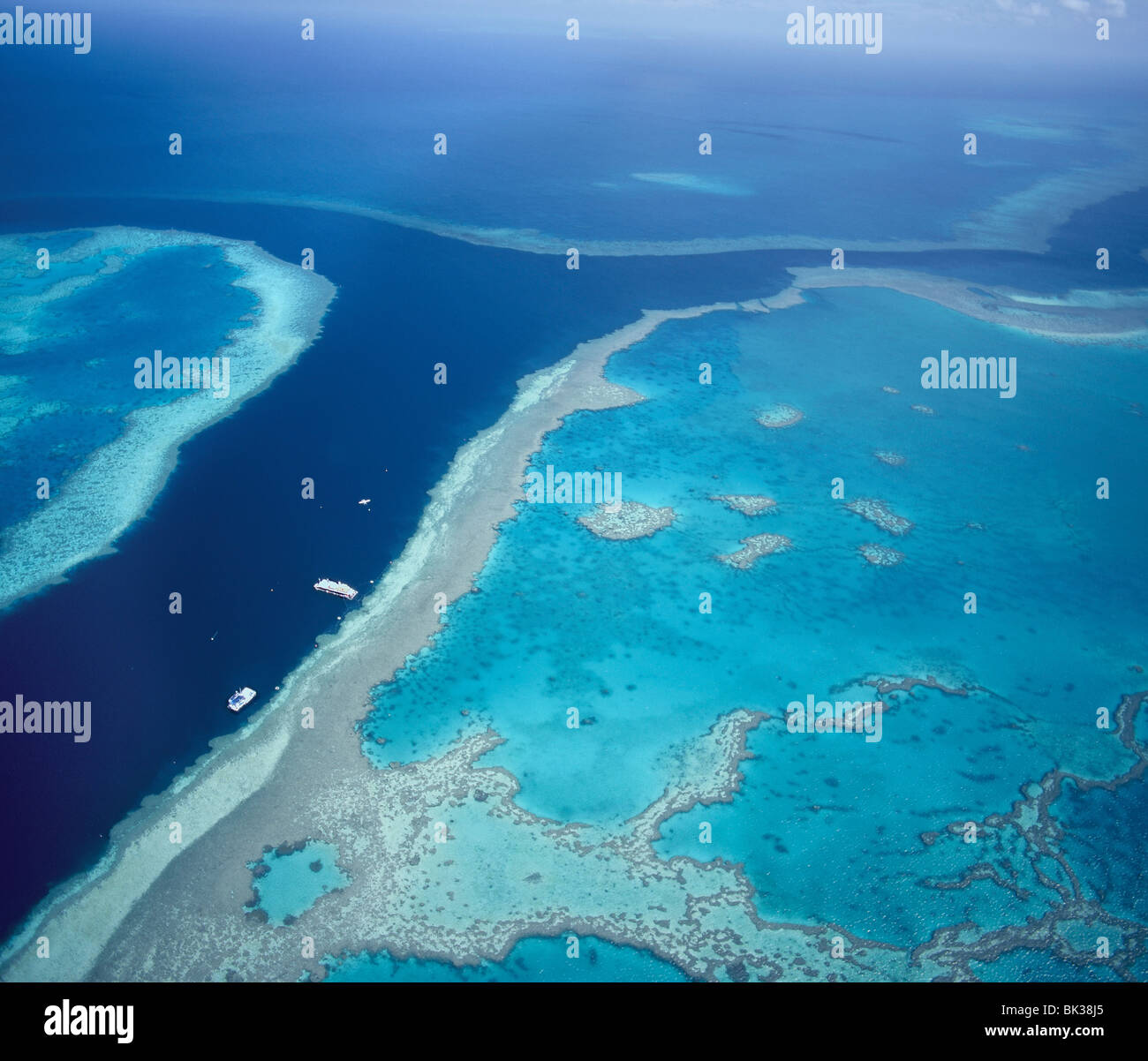 Great Barrier Reef, UNESCO World Heritage Site, Queensland, Australia, Pacific Stock Photo - Alamy