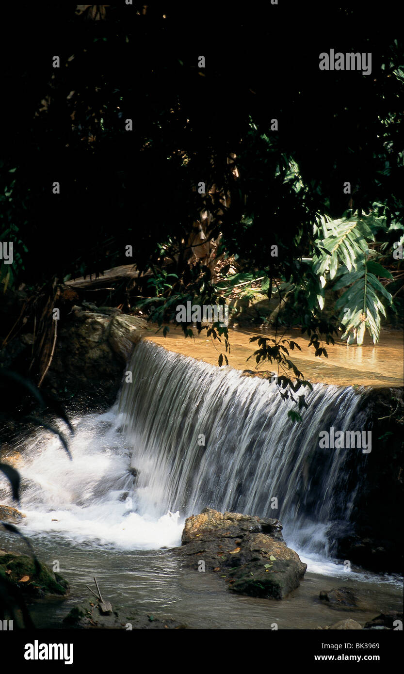 Waterfalls in Parque Nacional da Tijuca, Rio de Janeiro, Brazil Stock ...