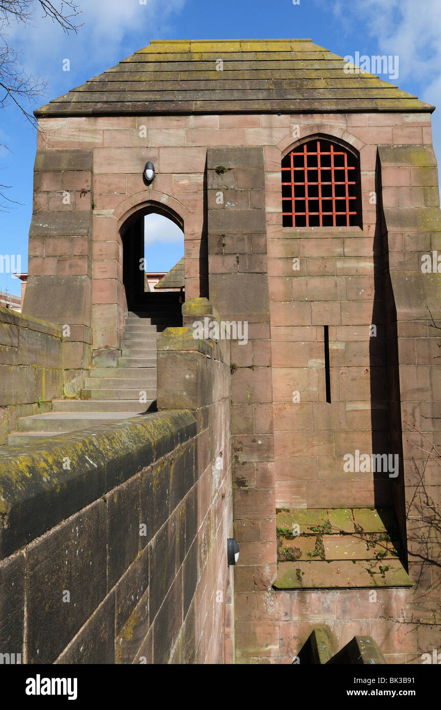 Chester city walls roman hi-res stock photography and images - Alamy