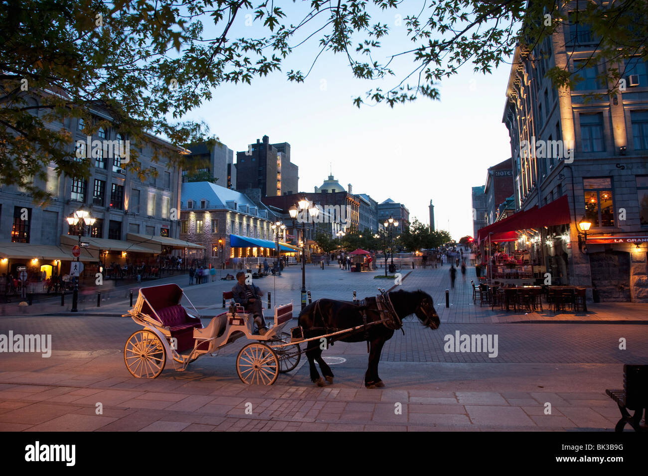Jaques Cartier Place, Montreal, Quebec, Canada, North America Stock ...