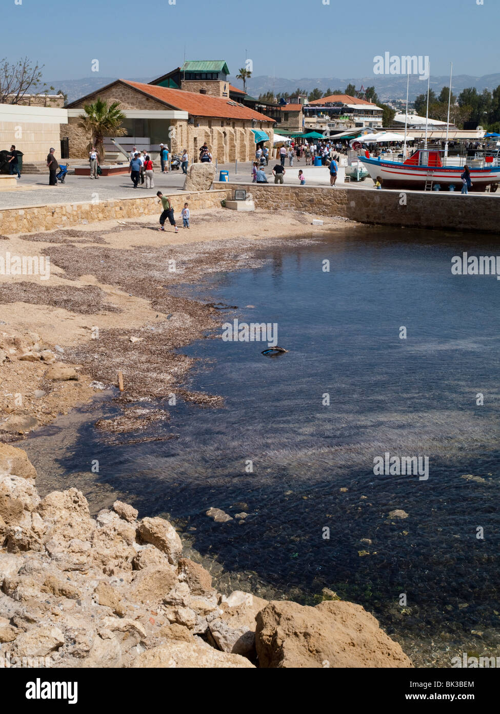 The Harbour in Paphos, Cyprus Europe Stock Photo - Alamy