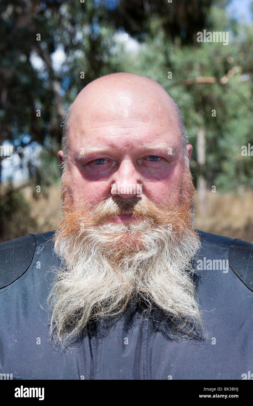 An Australian biker Stock Photo - Alamy