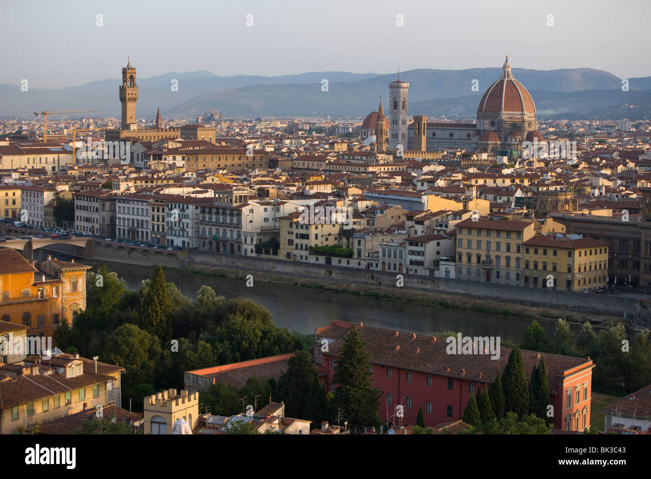 Florence rooftops hi-res stock photography and images - Alamy