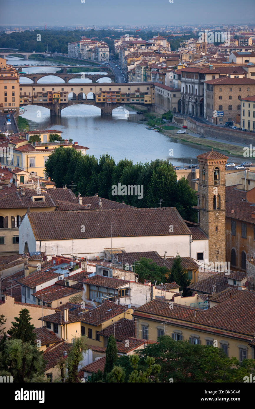 Florence rooftops hi-res stock photography and images - Alamy