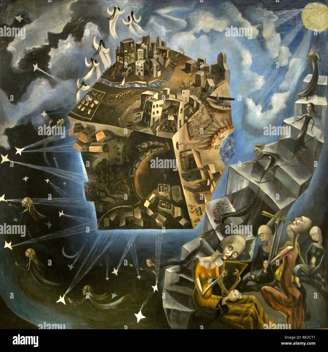 Angeles Santos Torroella Spain Spanish Painter A world 1929 Stock Photo ...