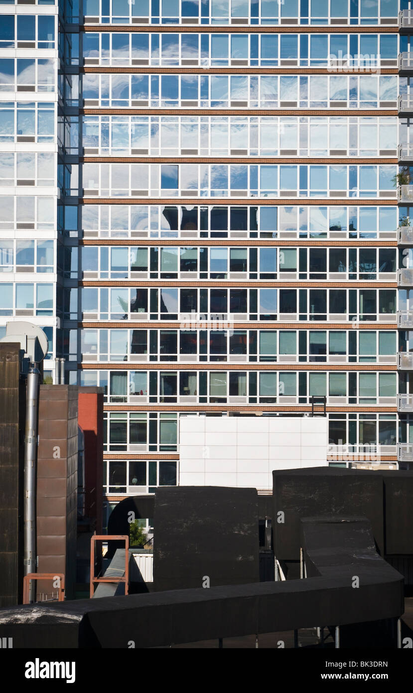 Modern high rise buildings, NYC, New York City, USA, America Stock ...