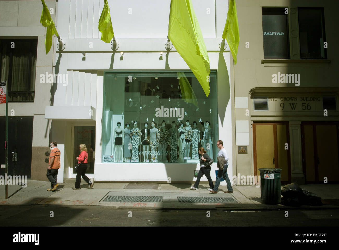 Fashion designer Norma Kamali's store in New York in Midtown Manhattan ...