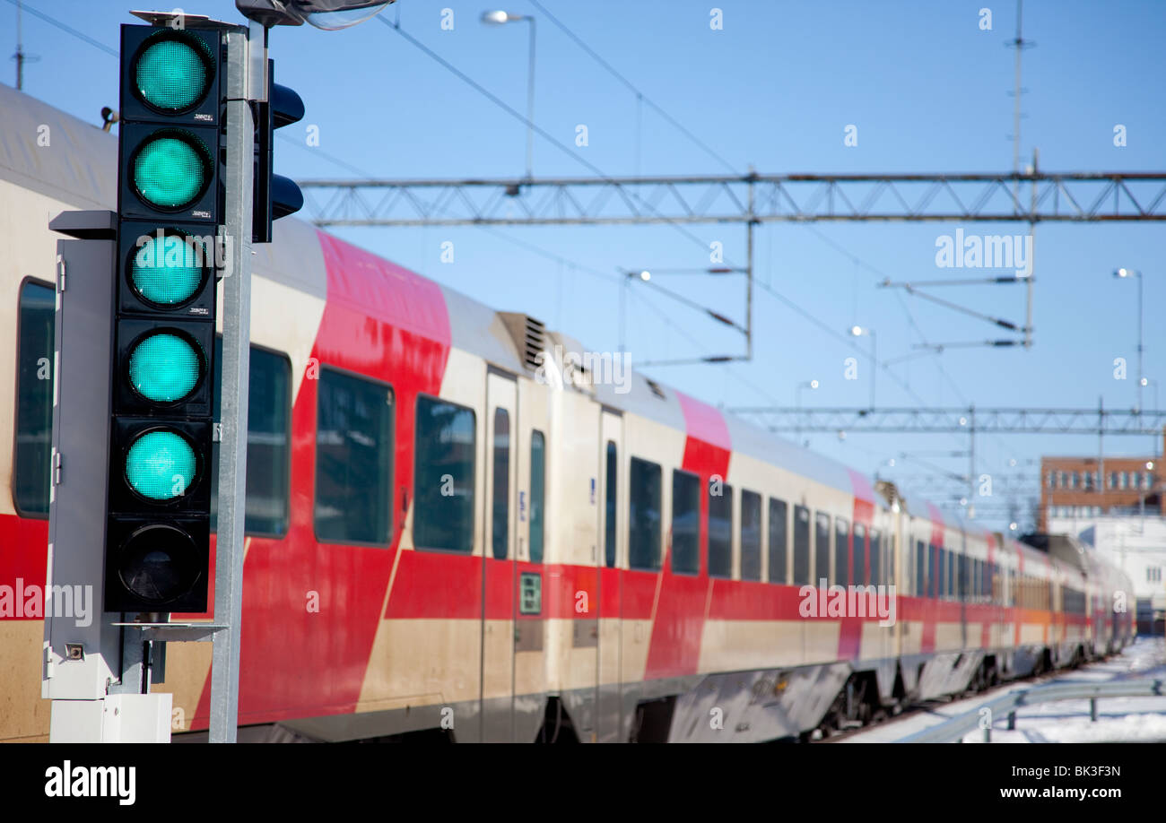 Multiple traffic light signals hi-res stock photography and images - Alamy