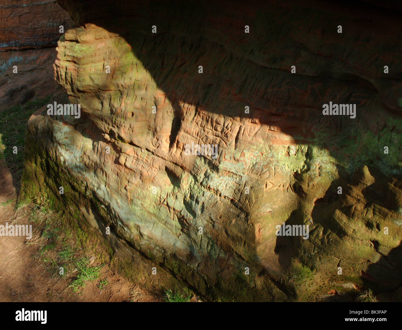 Kinver Edge, Staffordshire, England Stock Photo - Alamy