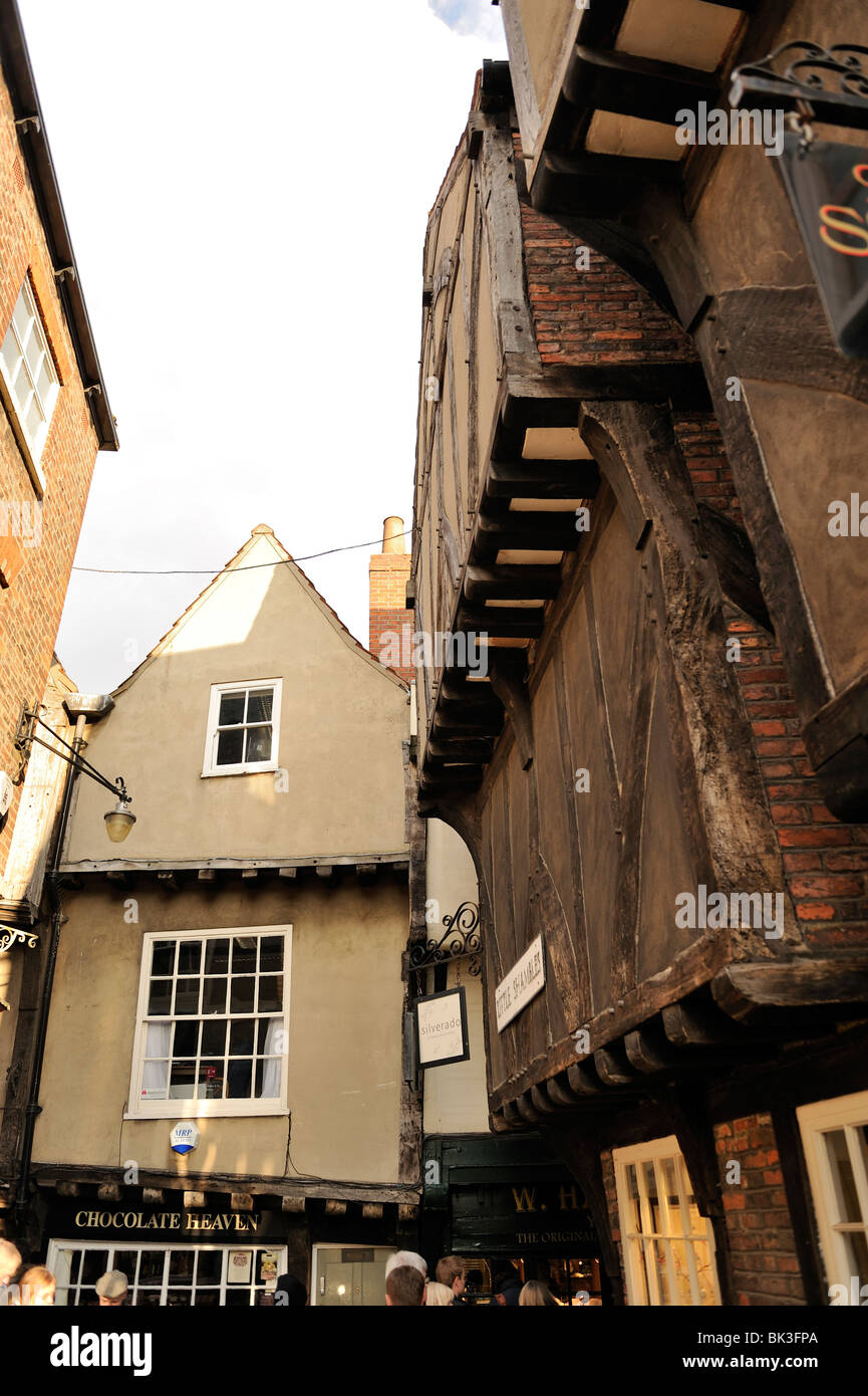 The Little Shambles York UK Stock Photo - Alamy