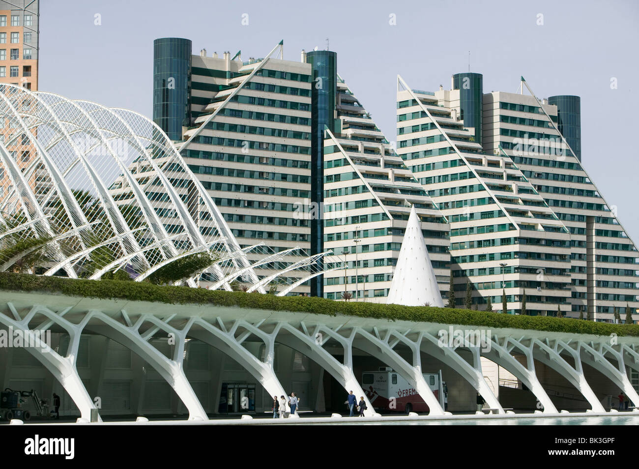 Valencia architecture Spain building Stock Photo - Alamy