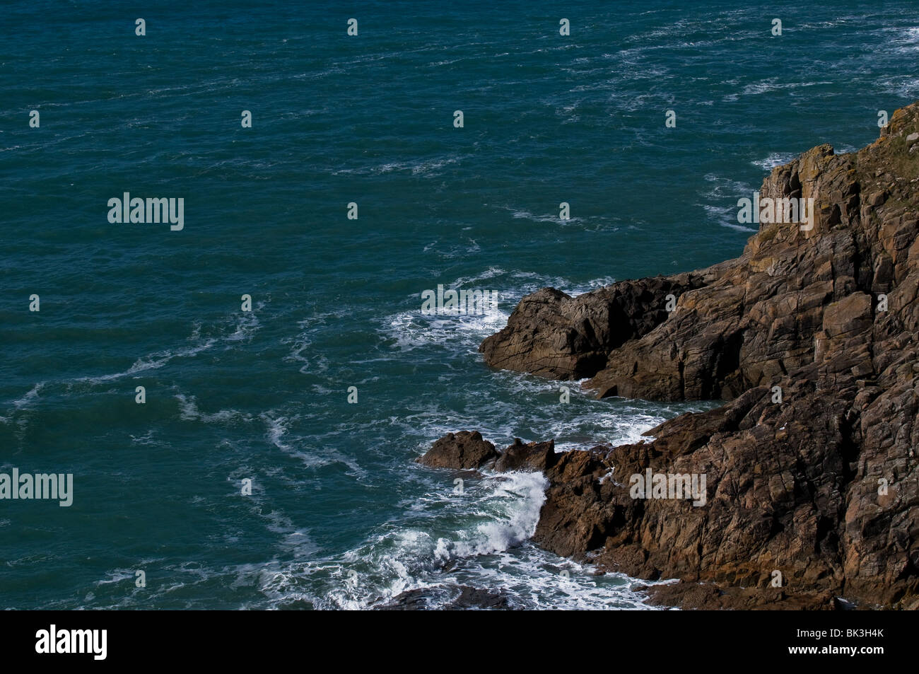 Rocks on the Cornish Coast. Photo by Gordon Scammell Stock Photo - Alamy
