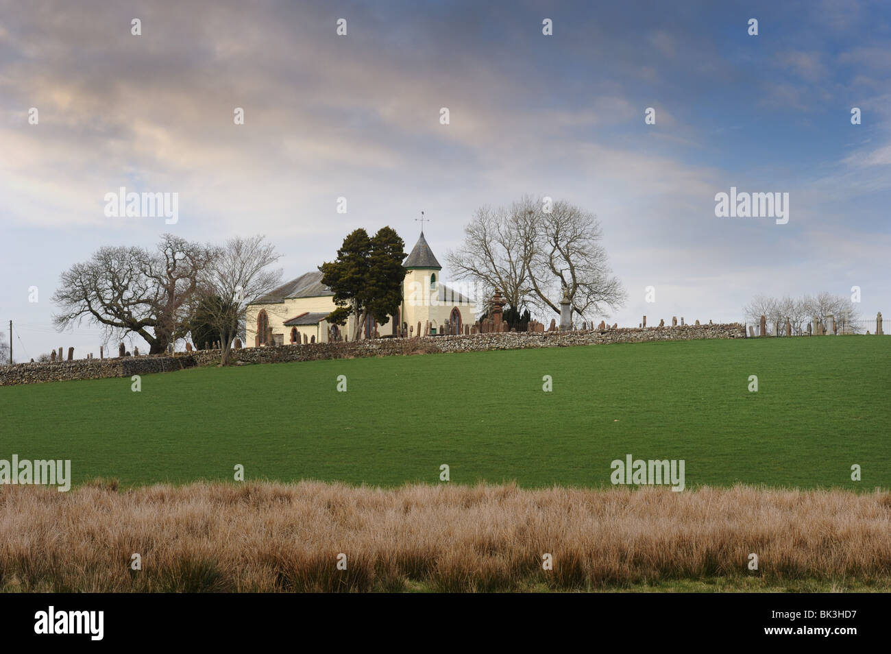 Balmaghie Parish Church, Dumfries and Galloway, Scotland. Burial place ...