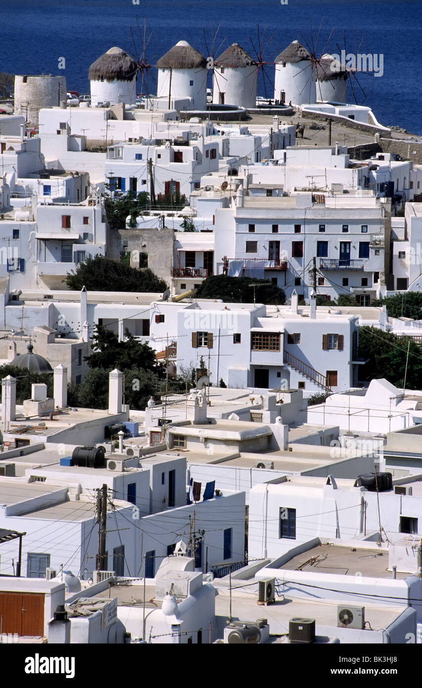 Mykonos town, Mykonos island, Greece Stock Photo - Alamy