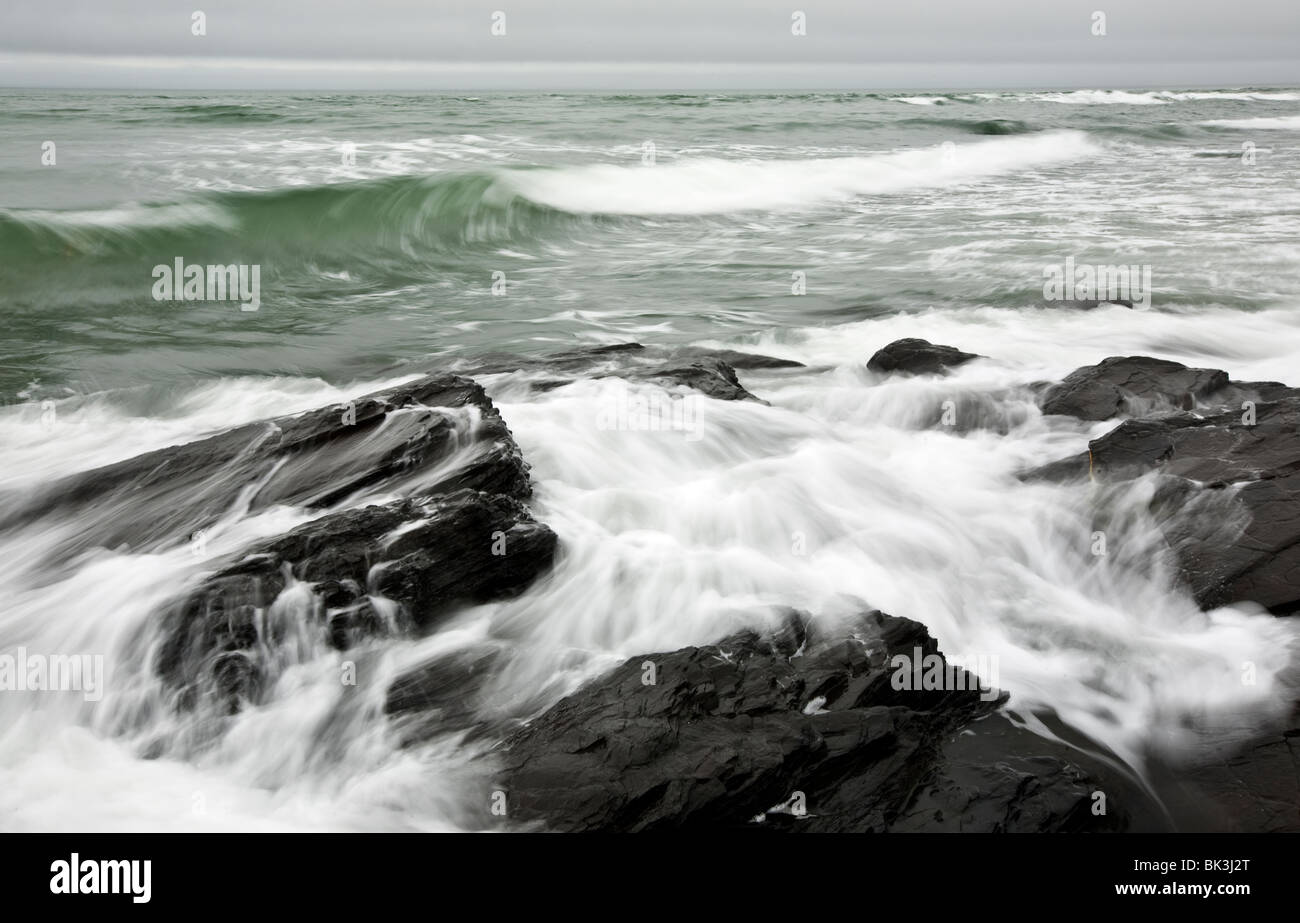 Wave landscape hi-res stock photography and images - Alamy