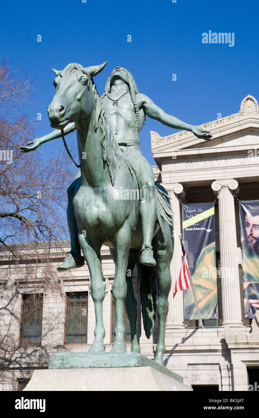 Appeal to the Great Spirit by Cryus Edwin Dallin in 1909, magnificent ...