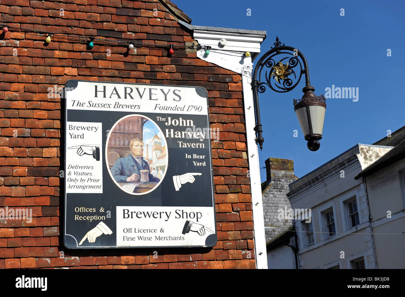 Harveys brewery shop sign hi-res stock photography and images - Alamy