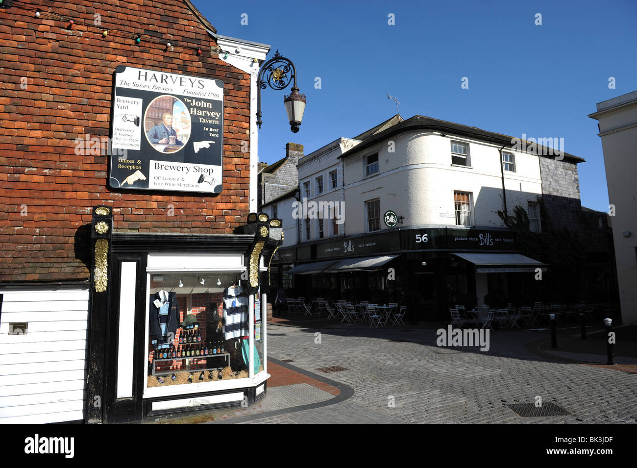 Harveys Brewery Shop, Lewes, Sussex Stock Photo - Alamy