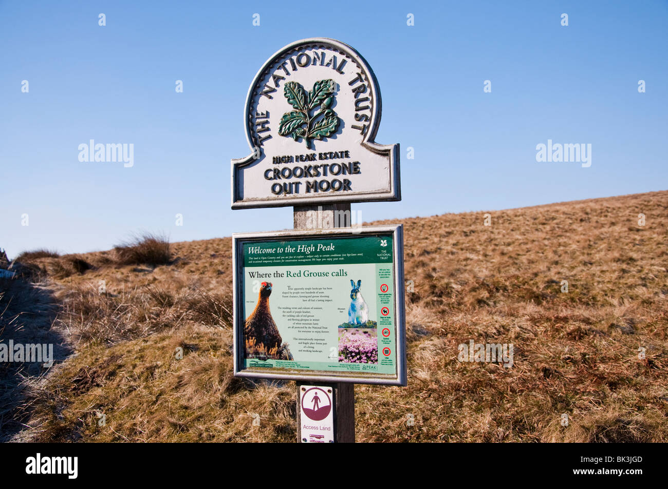 National trust information sign on hi-res stock photography and images ...