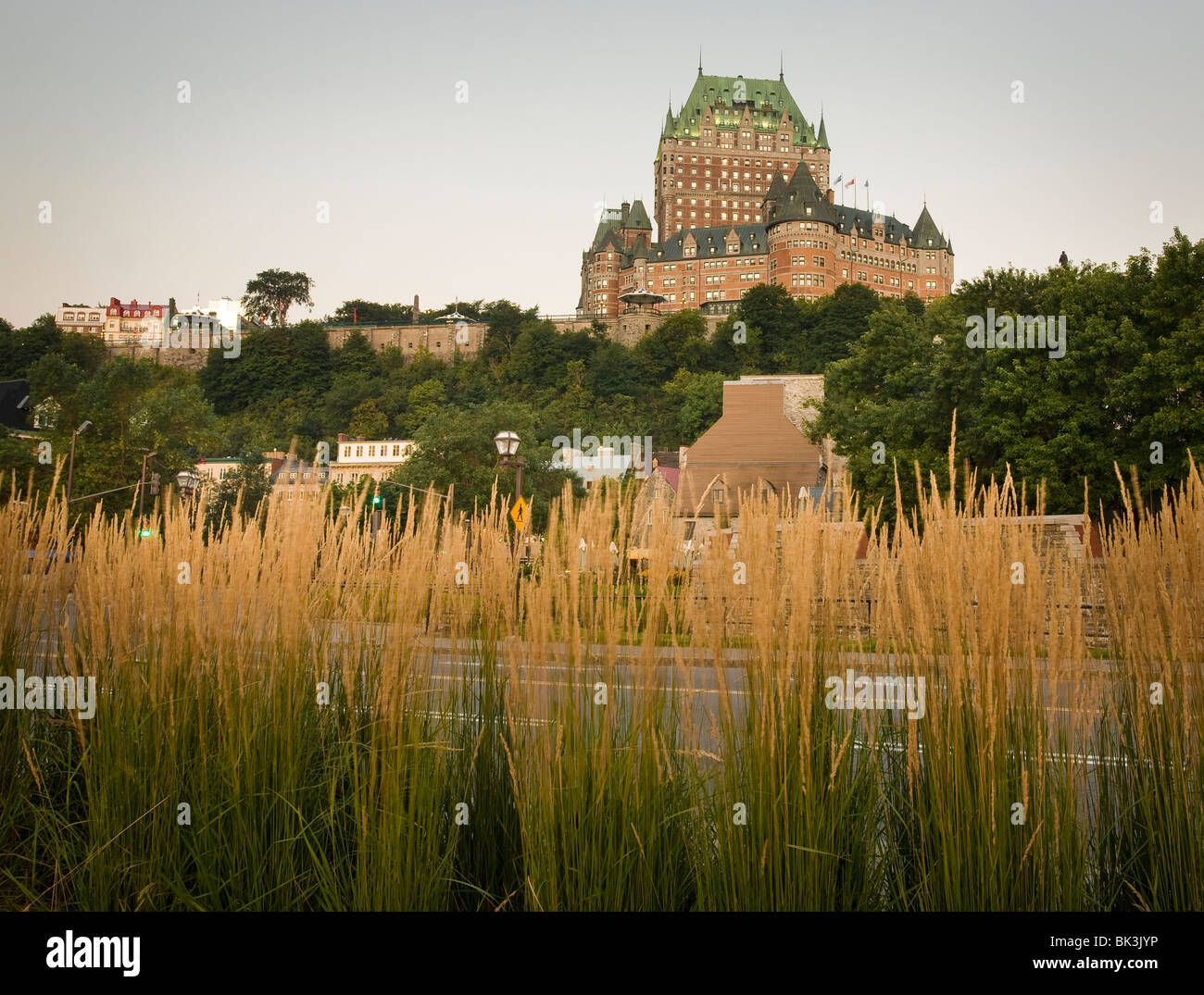 Canada, Quebec City, Chateau Frontenac Stock Photo - Alamy