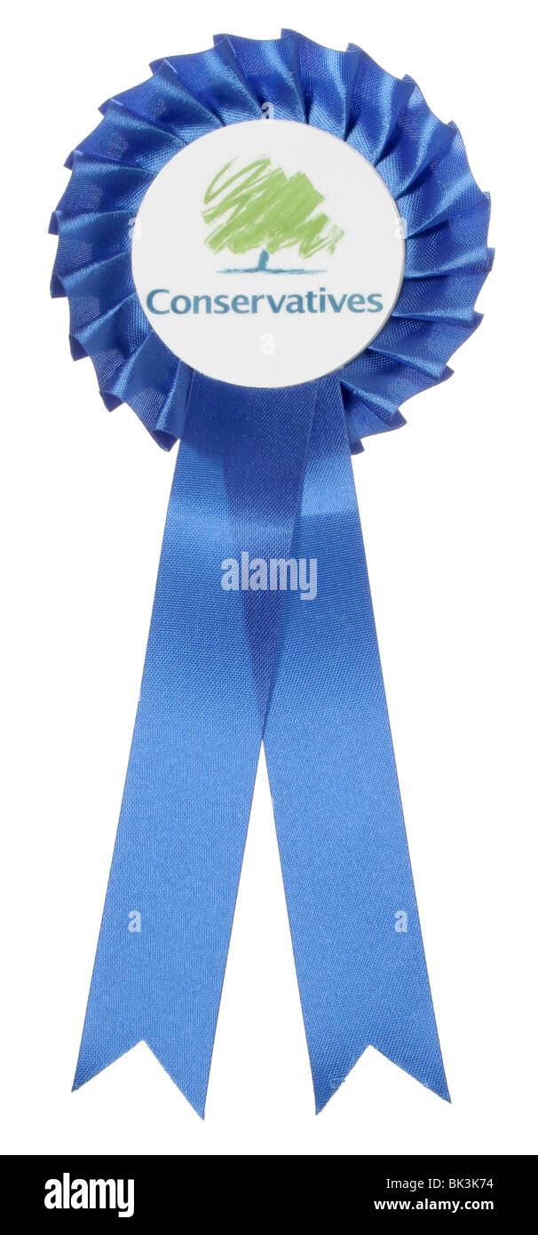 Labour rosette conservative hi-res stock photography and images - Alamy