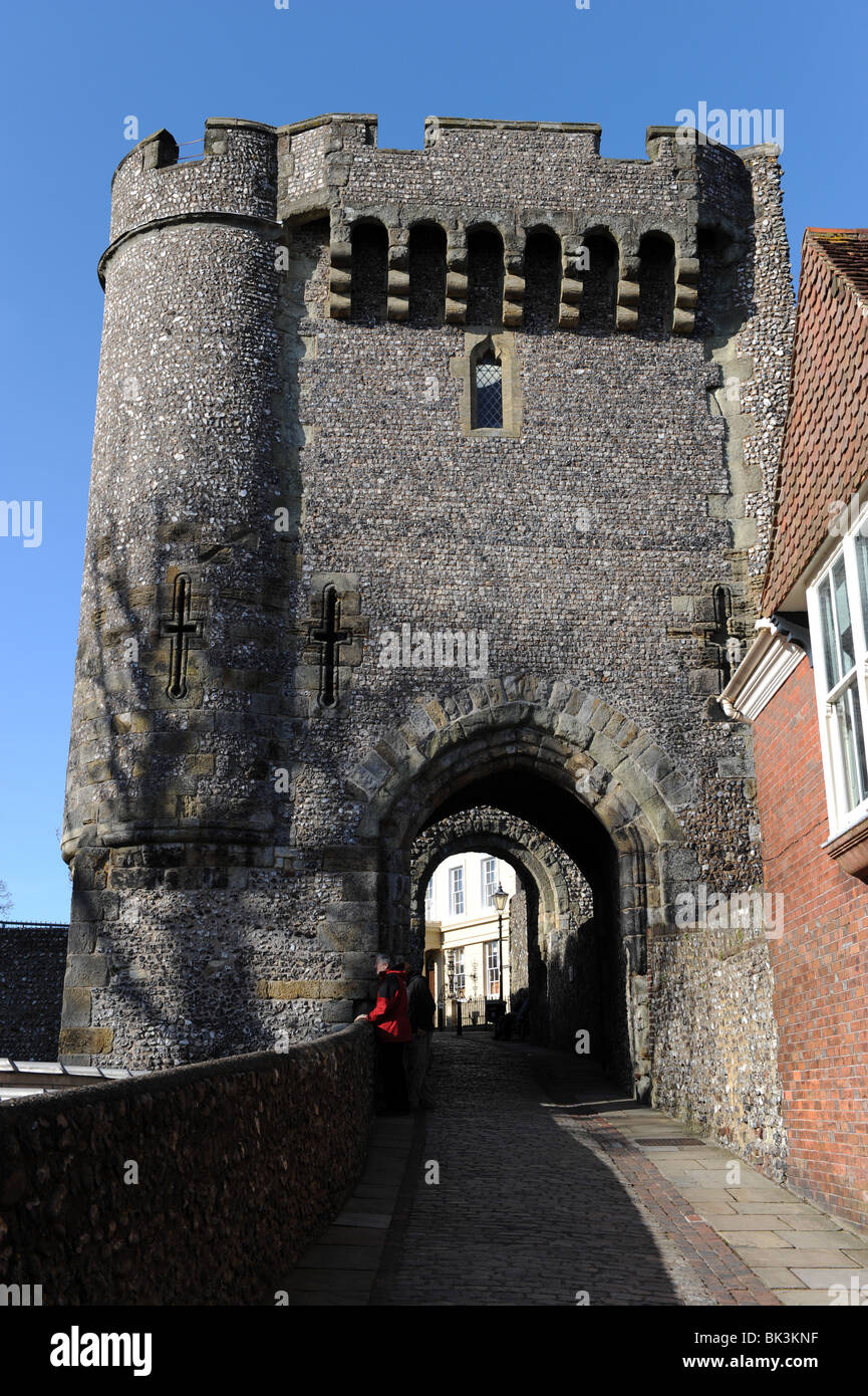 Gate House at Lewes Castle, Lewes, East Sussex. UK Stock Photo - Alamy